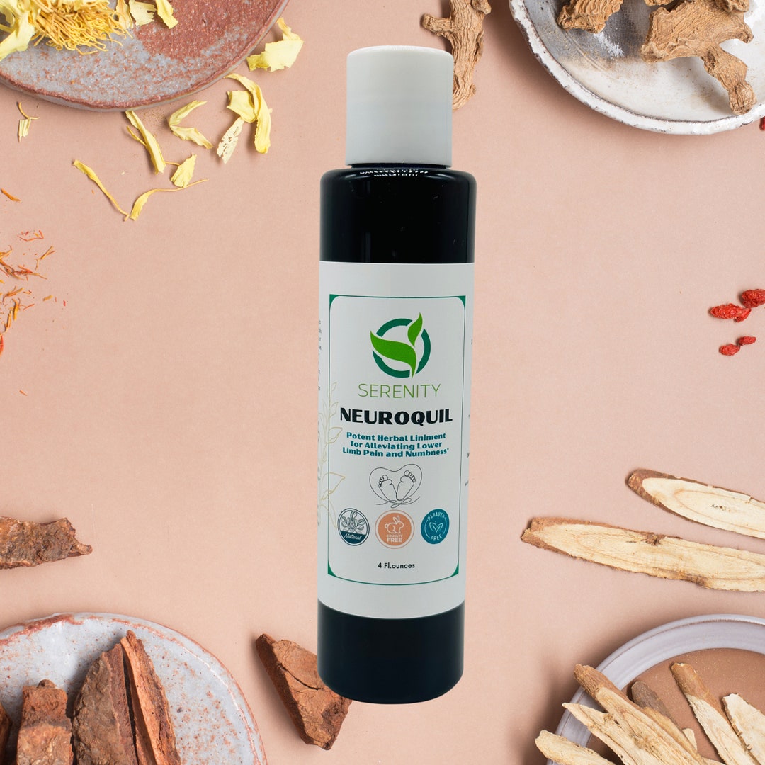Neuroquil Herbal Liniment: Chinese Herbs for Foot, Leg & Hip Pain - Etsy