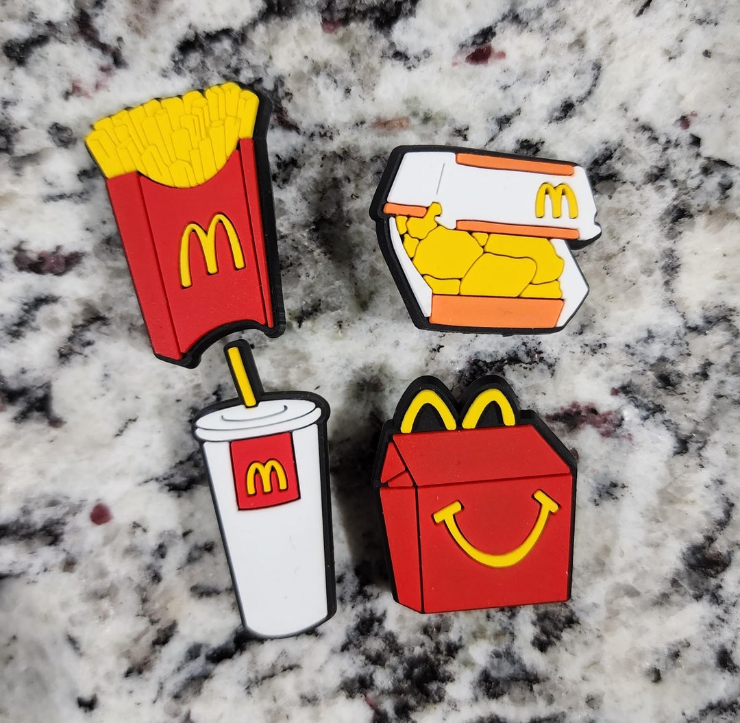 Fast Food Shoe Charm - Etsy