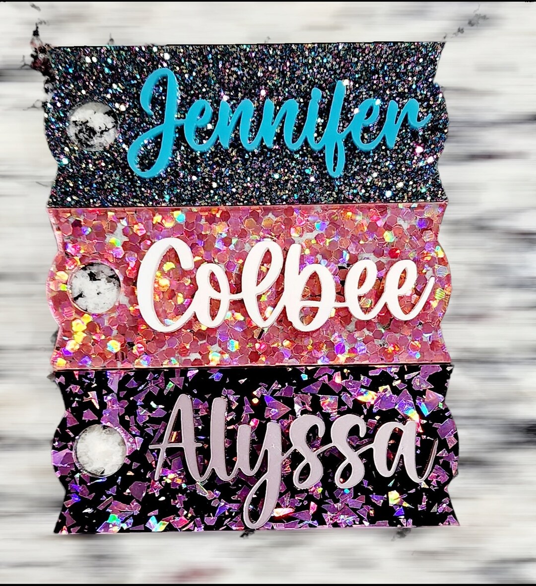 40oz/30oz Tumbler Personalized Name Tag | Personalized Name Tag for ...