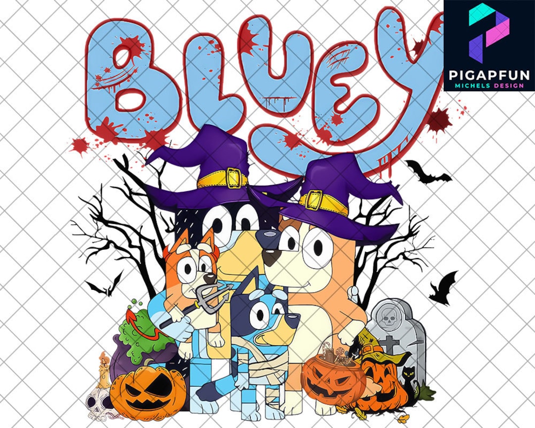 Bluey Halloween Png Bluey & Co Halloween PNG Bluey Halloween - Etsy Canada