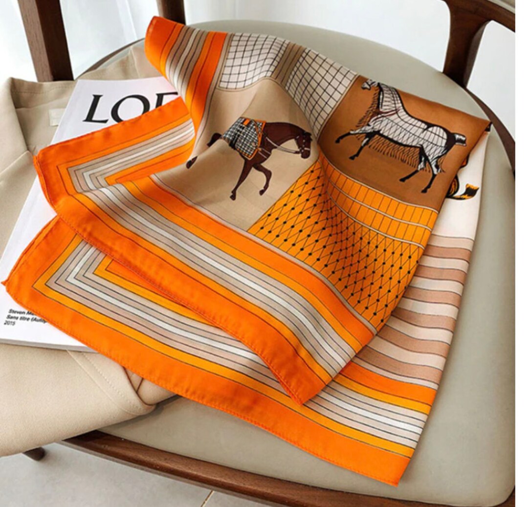 Equestrian Print Scarves - Horse Pattern Scarves - Etsy