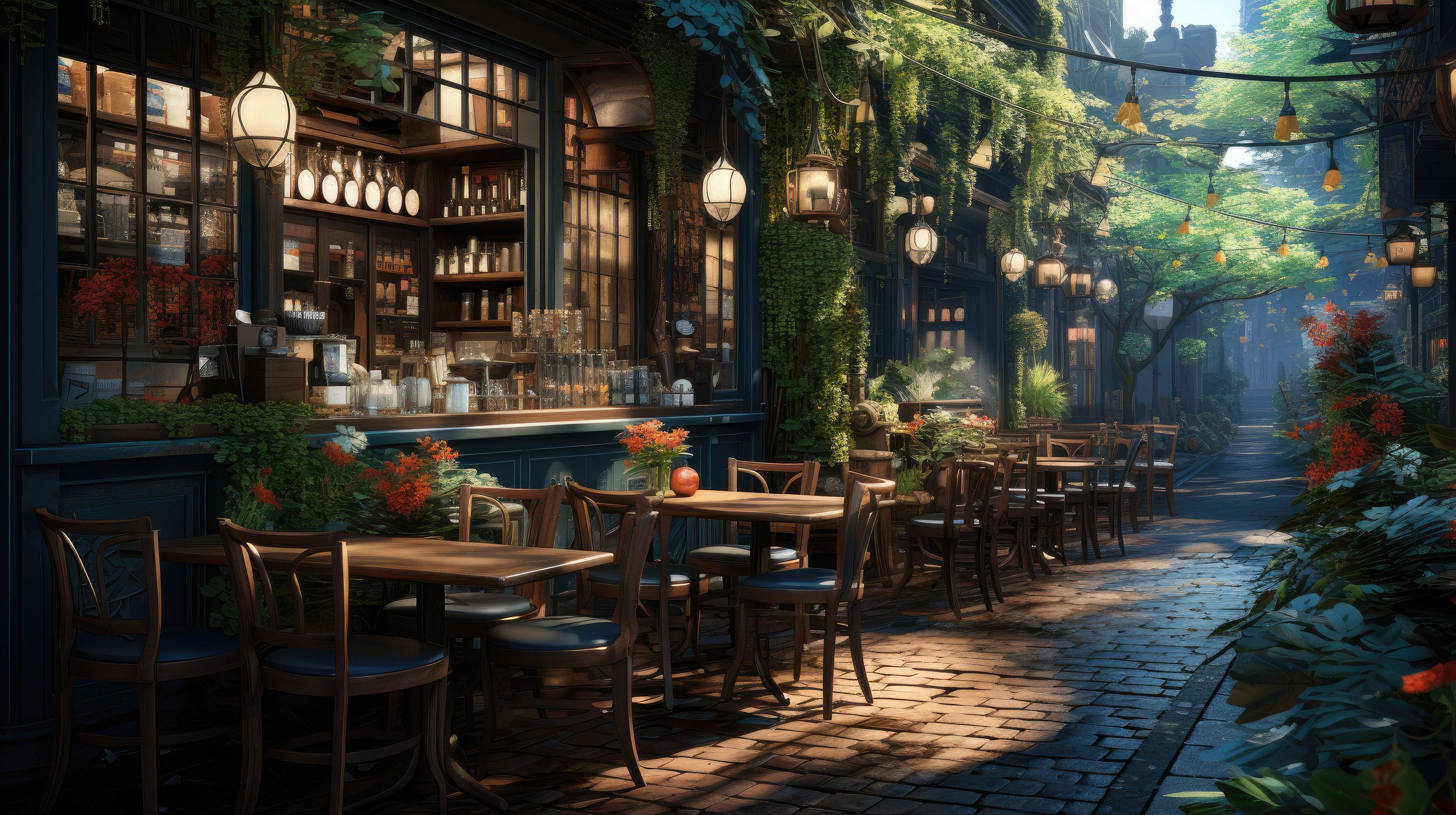 44 Premium Tokyo Cafe Desktop Wallpaper Bundle - 2K, HD, Macbook ...