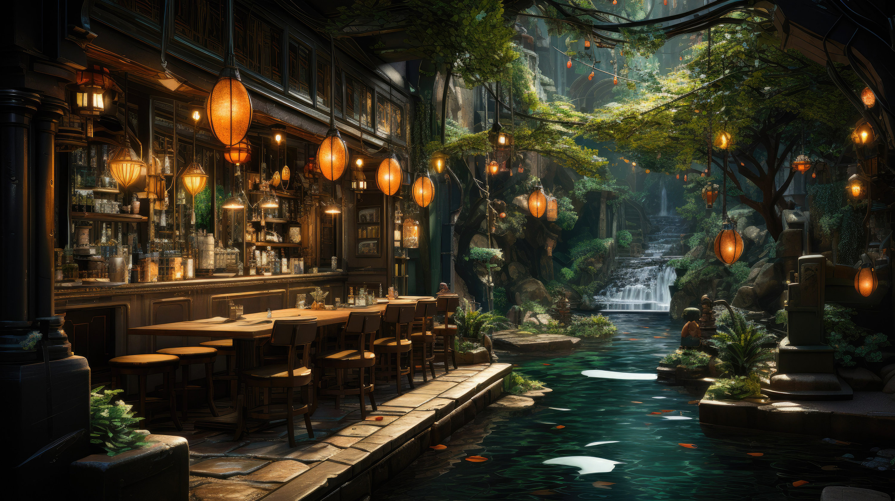 44 Premium Tokyo Cafe Desktop Wallpaper Bundle - 2K, HD, Macbook ...