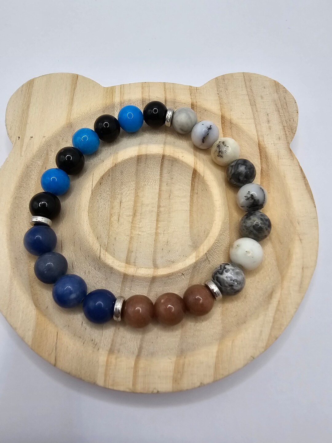 Boar Breathing Inspired Crystal Bracelet - Etsy