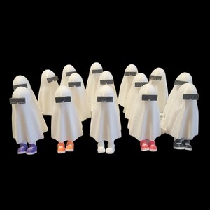 3d Printed Articulating Ghost - Etsy