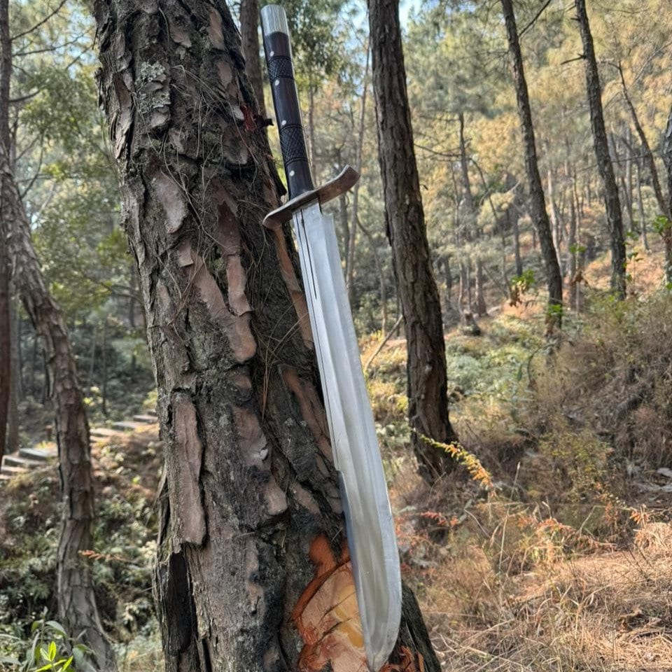 21 Inch Hand Forged Long Sword Villagers Using Handmade Sword - Etsy