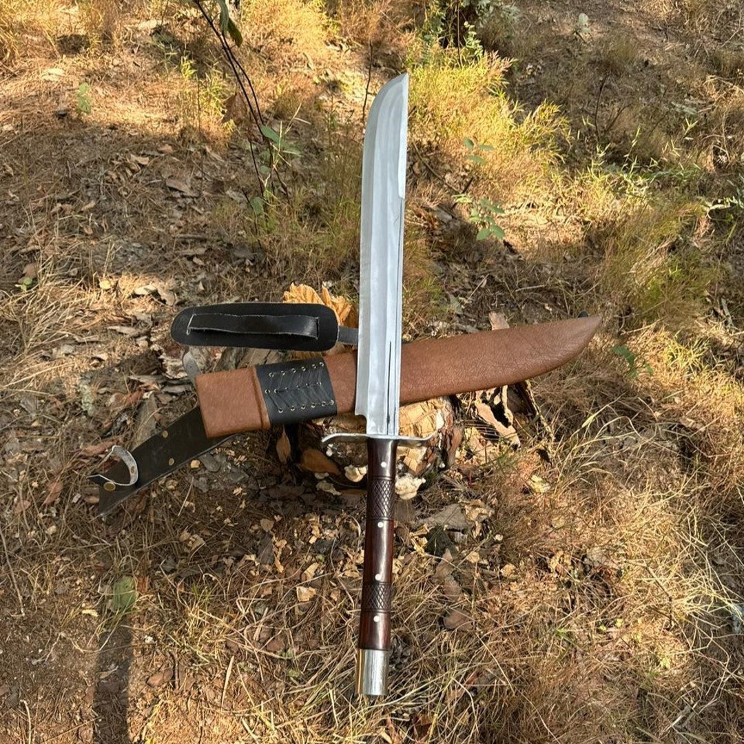 21 Inch Hand Forged Long Sword Villagers Using Handmade Sword - Etsy