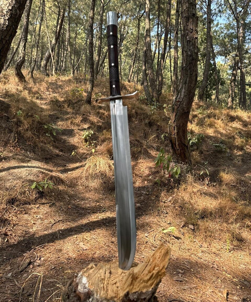 21 Inch Hand Forged Long Sword Villagers Using Handmade Sword - Etsy