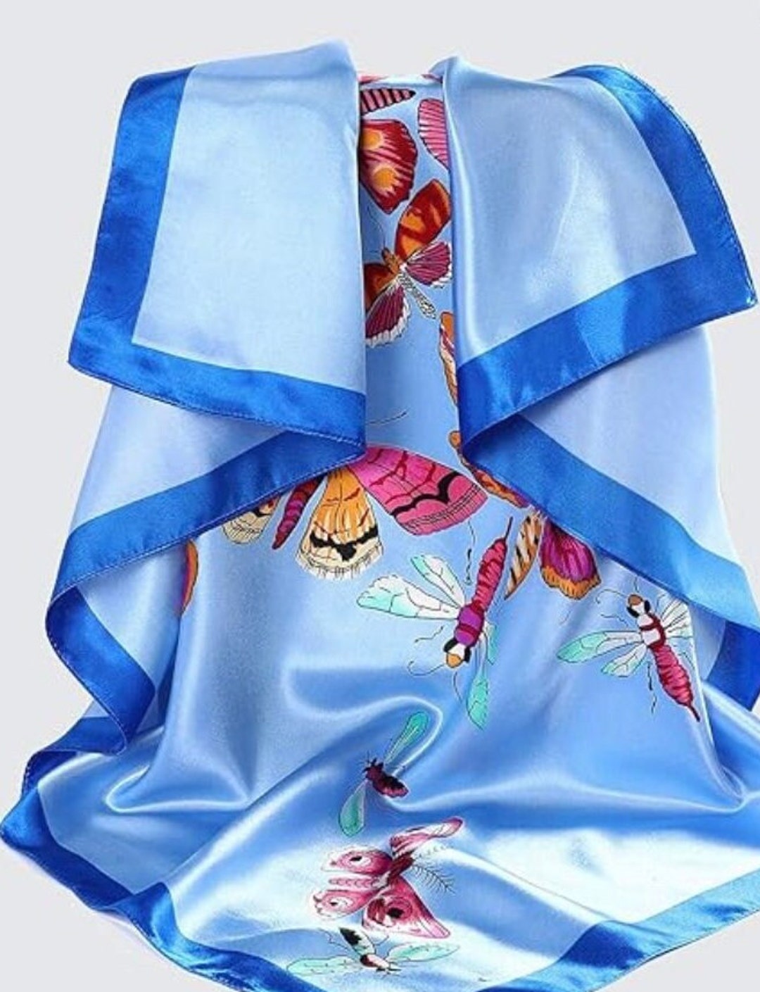 Sanctioned: Rave & Silk Luxury Silk Touch Head Scarf - Etsy