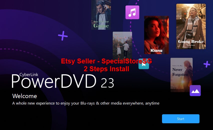 2024 Cyberlink Powerdvd Ultra 23 Powerdvd 23 DVD Player Software Windows PC - Etsy Ireland