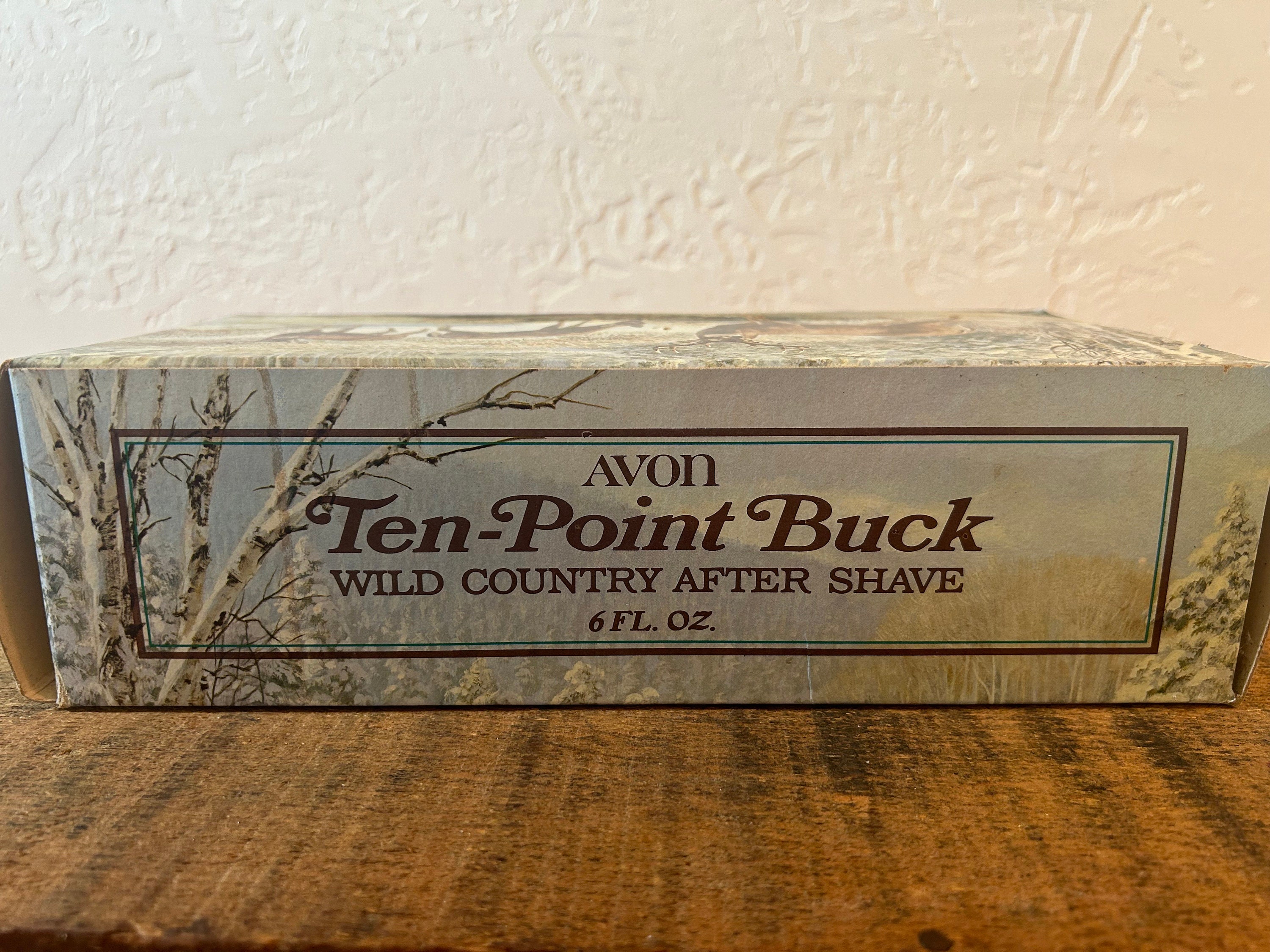 Vintage Avon Ten Point Buck Wild Country After Shave - Etsy