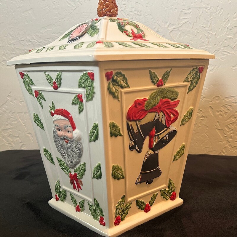 Christmas Cookie Jar - Etsy