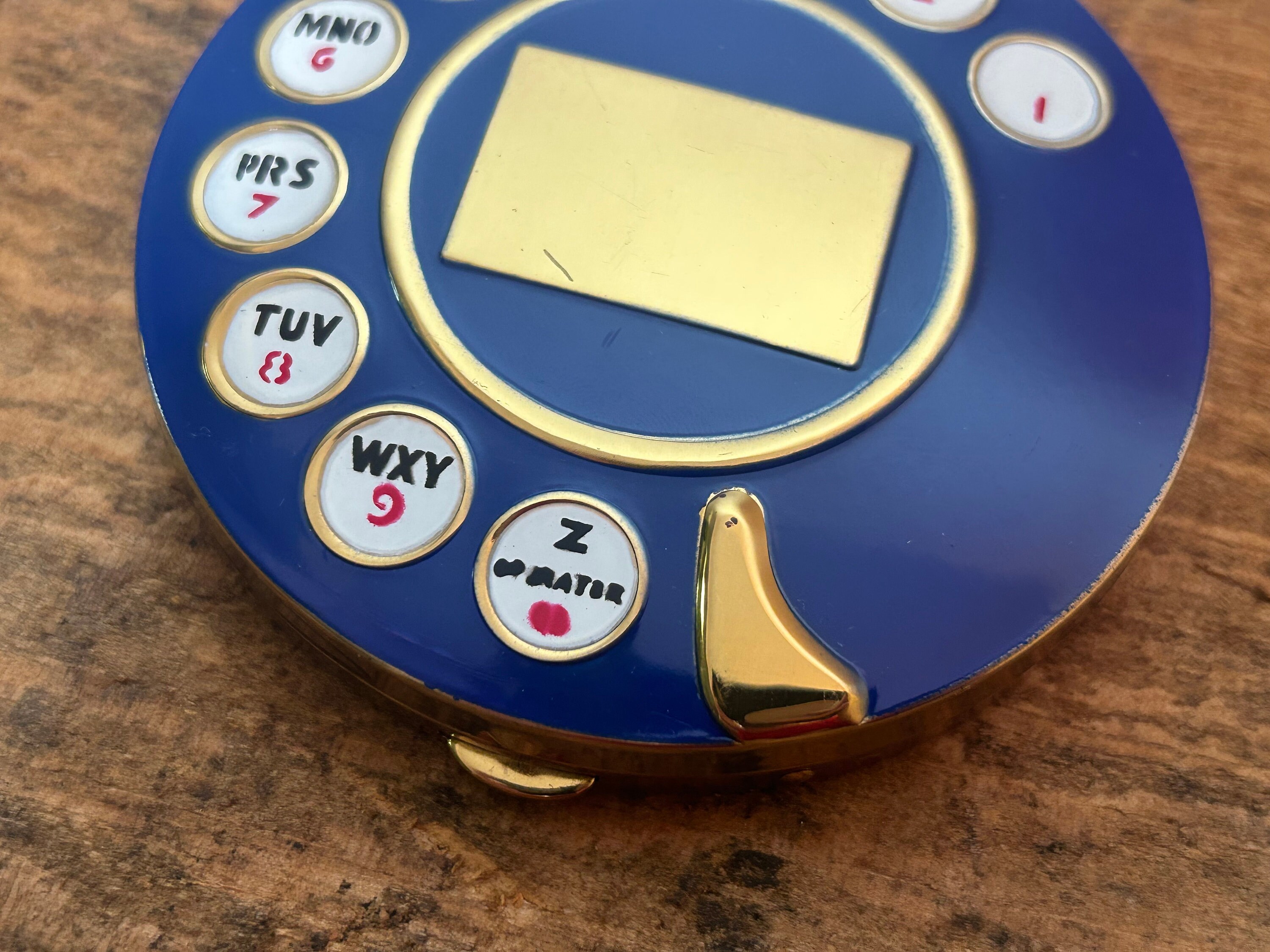 1950s Telephone Dial Powder Compact After Schiaparelli - Etsy
