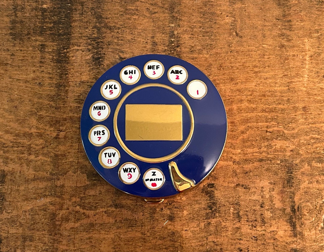 1950s Telephone Dial Powder Compact After Schiaparelli - Etsy