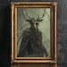 Wendigo Poster Wall Decor, Cabin Wall Decor, Victorian Print, Airbnb ...