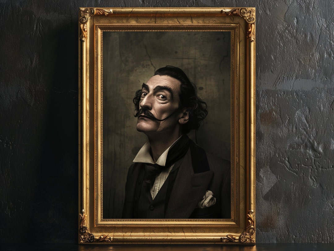 Salvador Dalí Poster, Spain Wall Decor, Surrealism Poster, Libraries ...