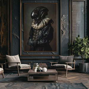 Alien Xenomorph Poster Wall Decor, Gothic Decor, Victorian Print ...