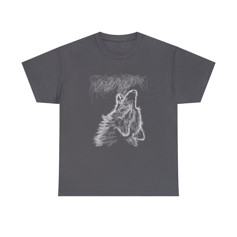 Wolf Howling Shirt, Wolfpack Shirt, Wolf Lover Shirt, Minimalistic ...
