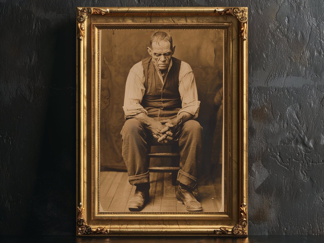 Freakshow Poster Wall Decor, Gothic Freak Lovers, Victorian Print ...