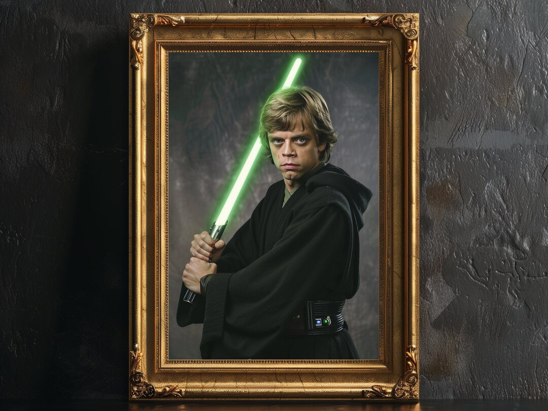 Star Wars Poster, Luke Skywalker Poster, Space Poster, Darth Vader ...