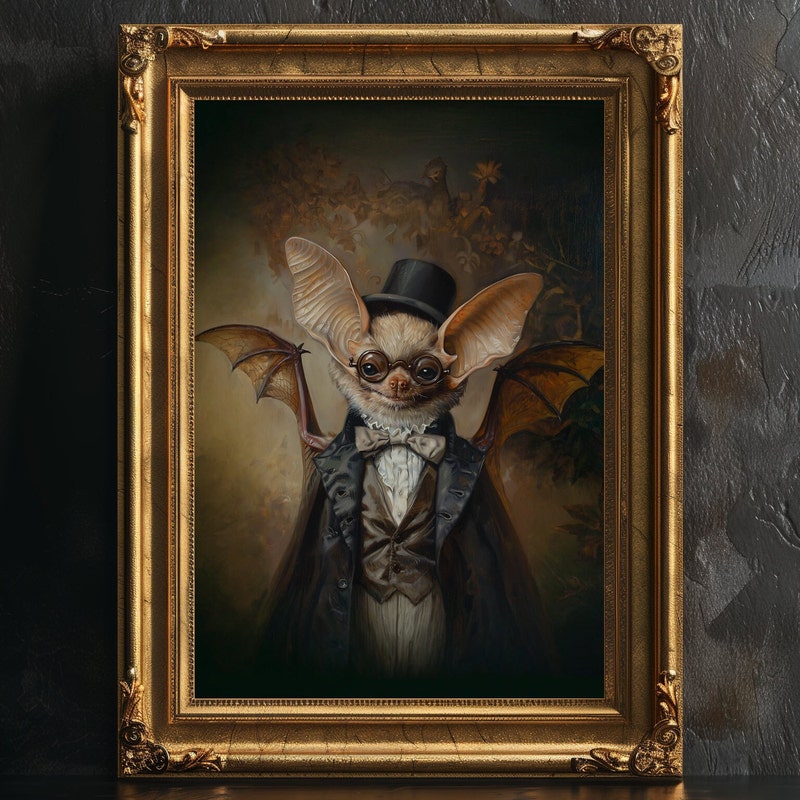 Bat Poster - Etsy