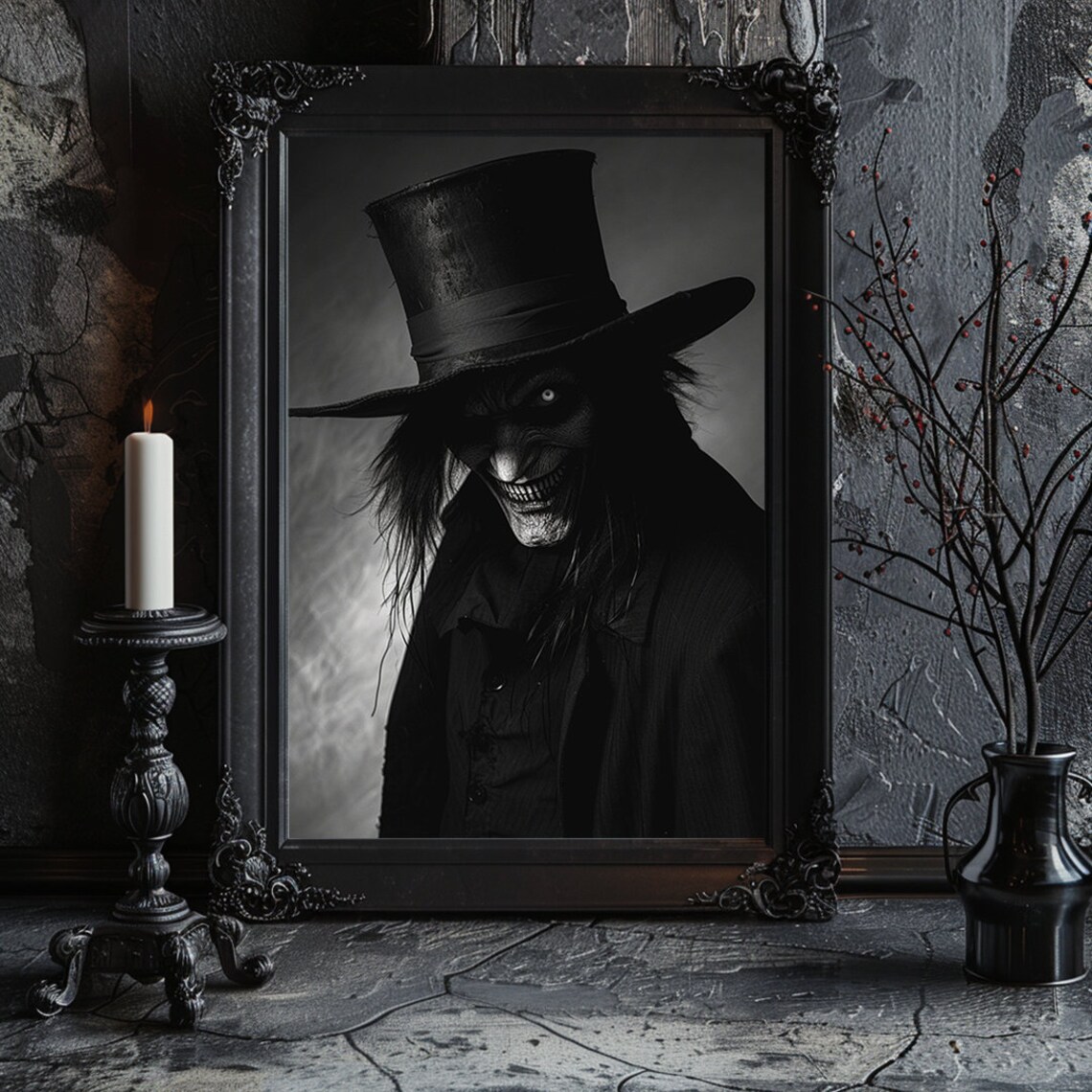 The Babadook Movie Poster: Gothic Horror Portrait Print - Etsy