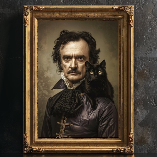 Poe Portrait - Etsy