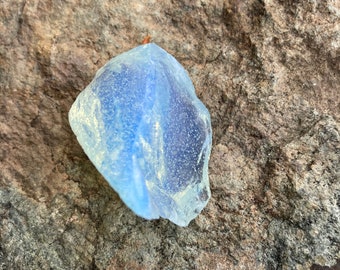 Super Rough New Surface Andara Crystal Aqua Blue 2965gr With Base for ...