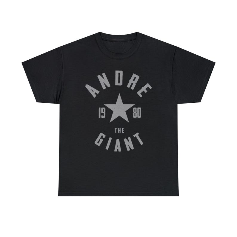 Andre the Giant 1980 Retro Wrestling Hero T-shirt Long Sleeve Hoodie ...
