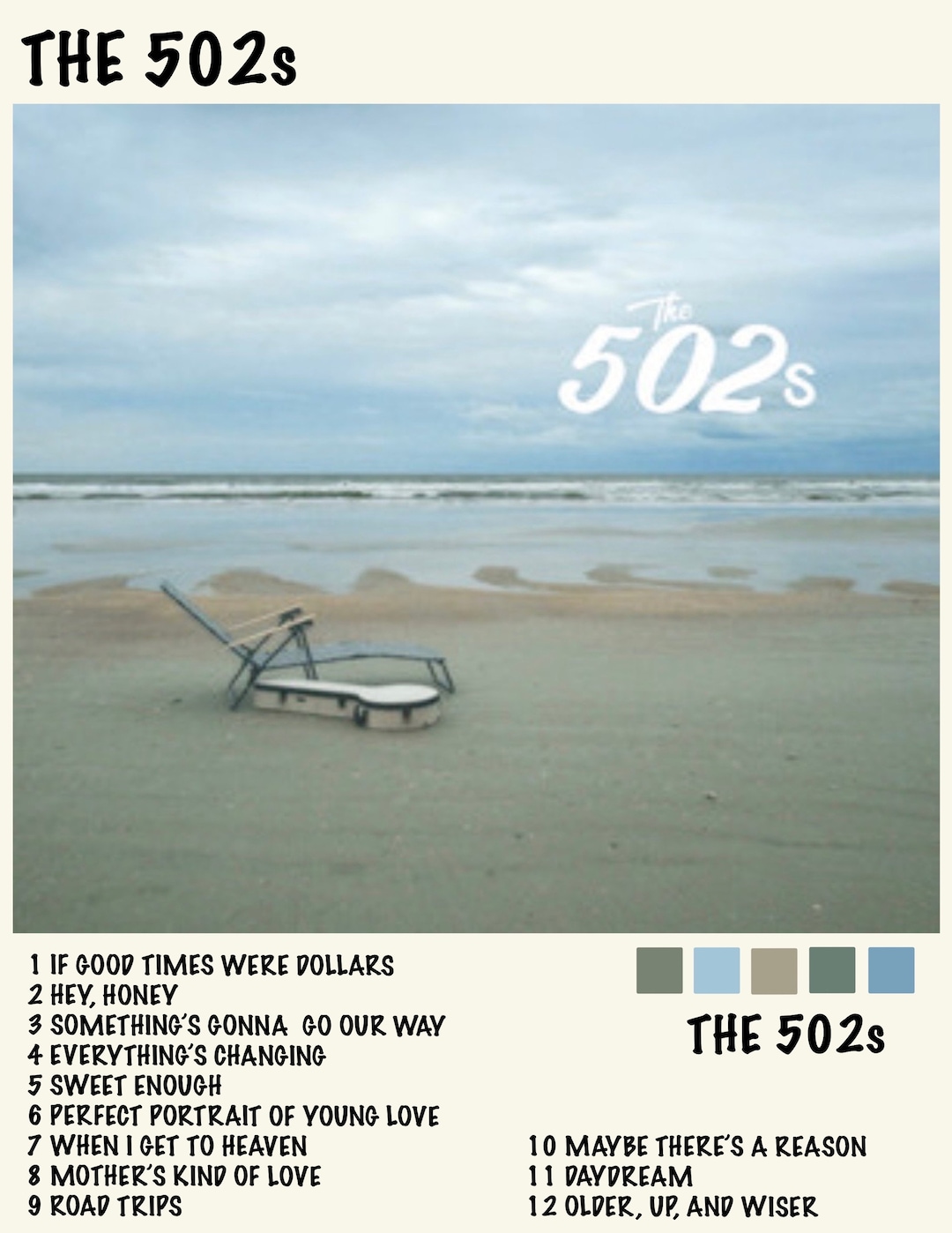 THE 502s New Album Cover-digital Download Only - Etsy