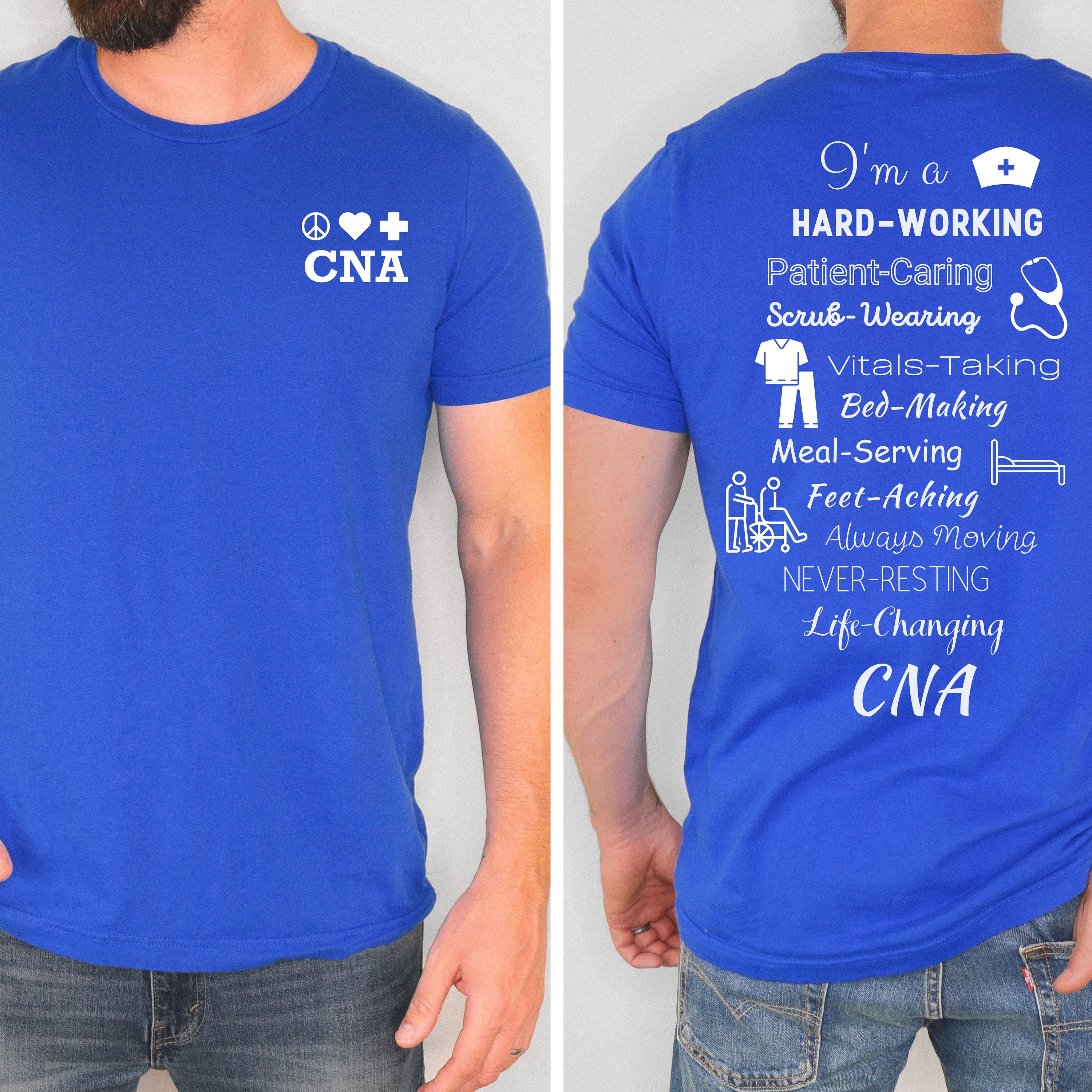 CNA Nurse Shirt, Life Changing Nursing Assistant Tee Shirt, Nurse ...