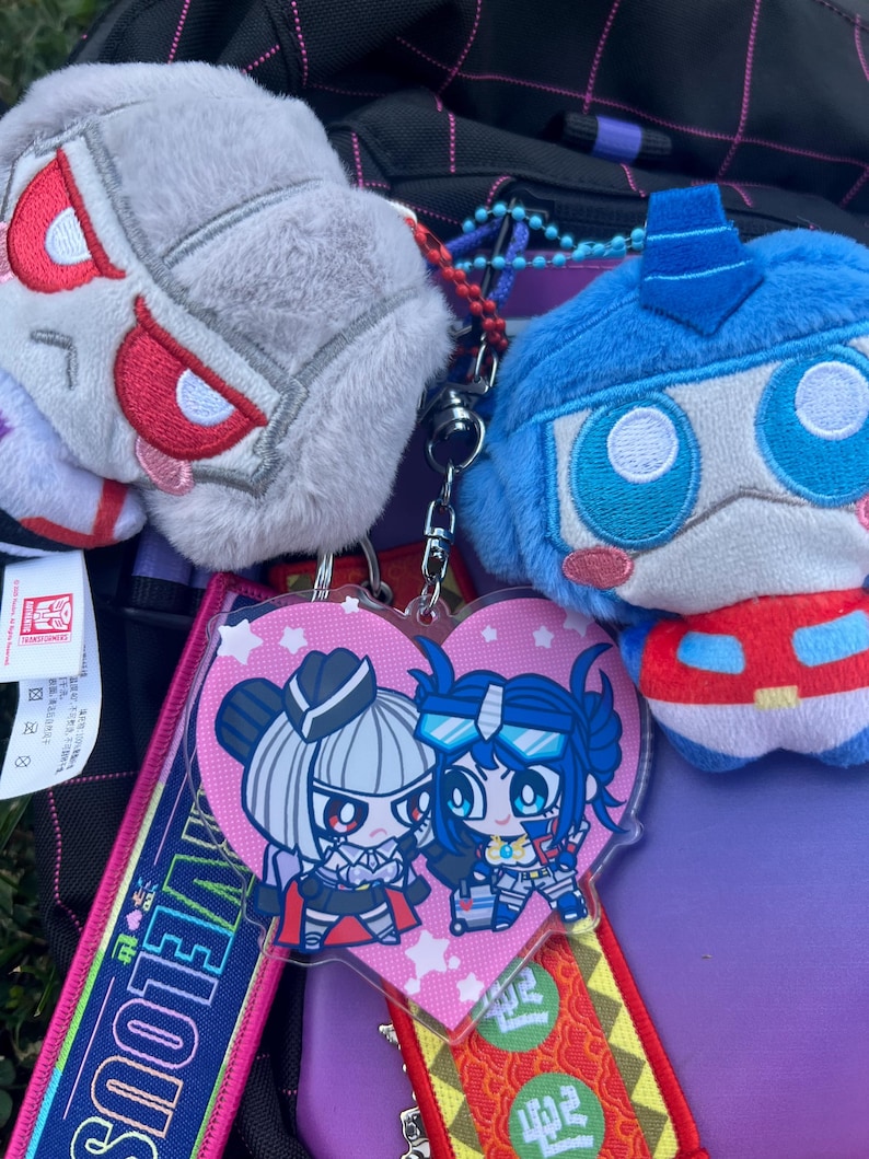Transformers Bishoujo Optimus & Megatron Charm - Etsy