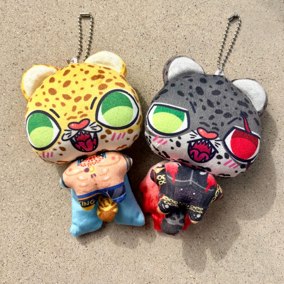 Tekken 8 Plush Charms King & Armor King (squeaker Inside!) - Etsy