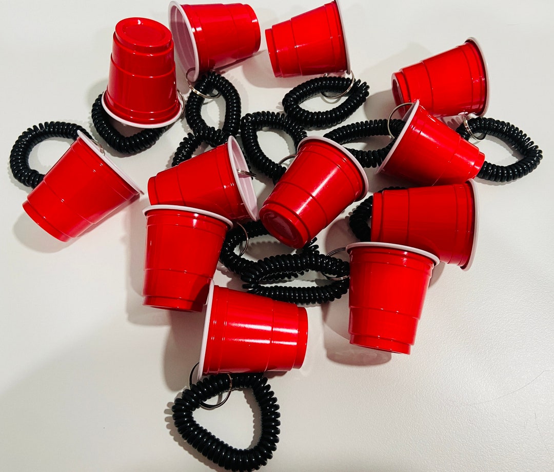 12 Red Mini Solo Shot Cups/ Reusable - Etsy