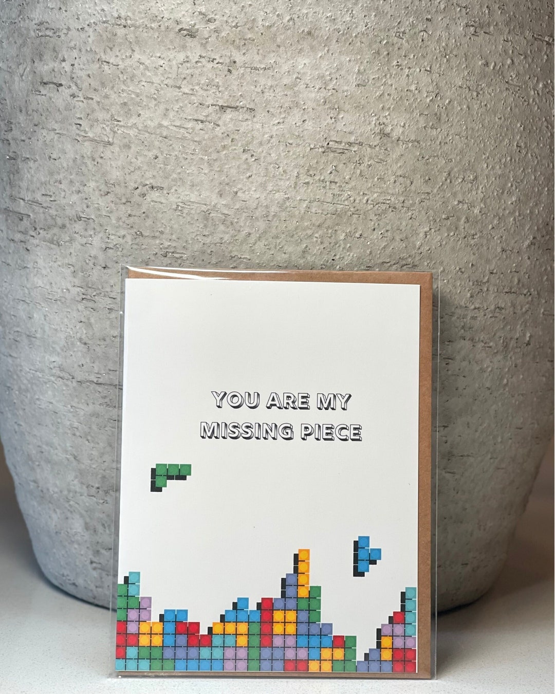 Tetris Anniversary Card Nerd Valentines Day Card Nerd Valentine 3 6 7 ...