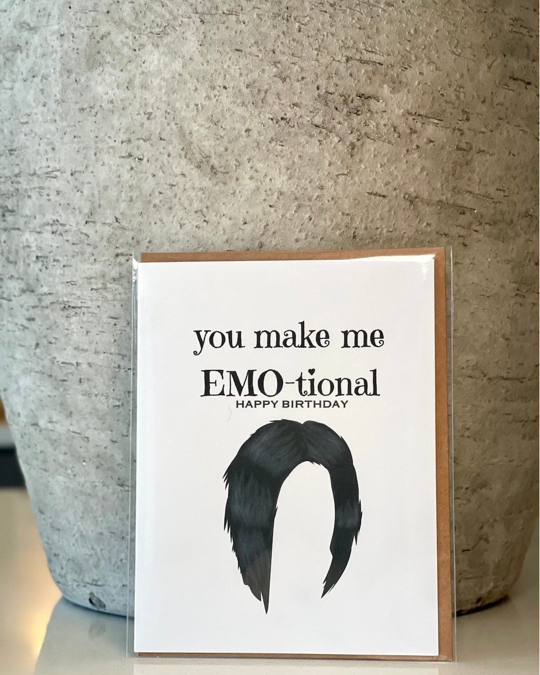 Emo Birthday Card Goth Birthday Card Birthday Card Boyfriend Goth Dark ...