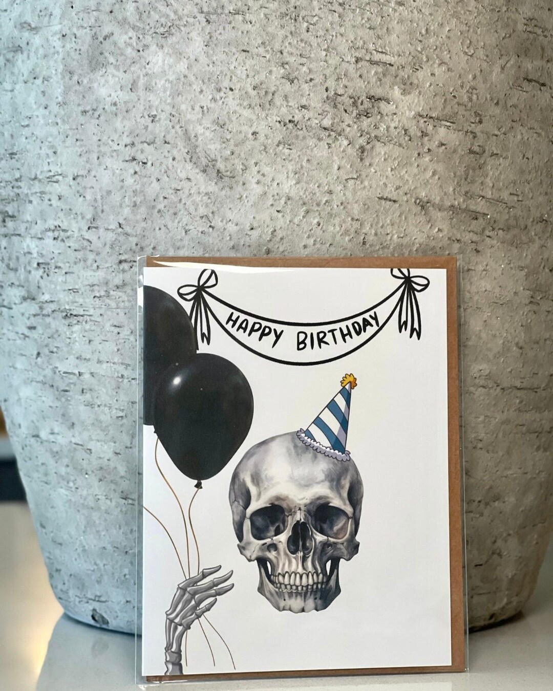 Goth Birthday Card Dark Humor Birthday Card Old Age Humor Card 103rd ...