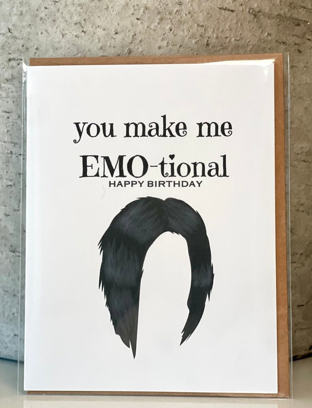 Emo Birthday Card - Goth Birthday Card - Birthday Card Boyfriend Goth ...