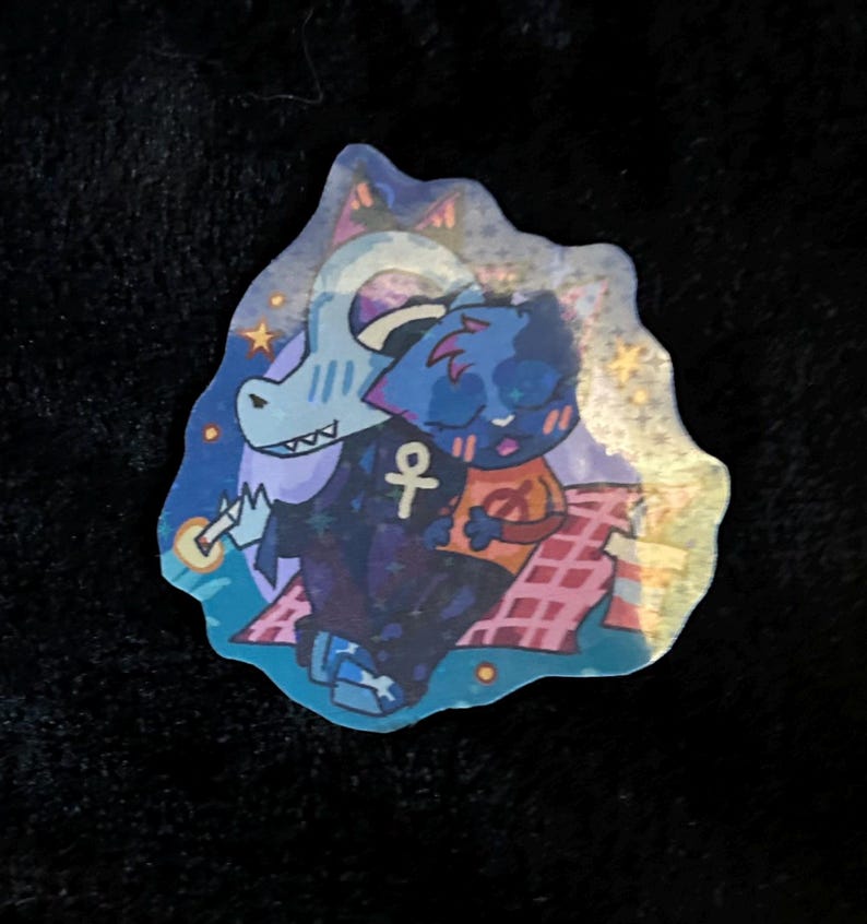 Mae and Bea Sticker Night in the Woods - Etsy Canada