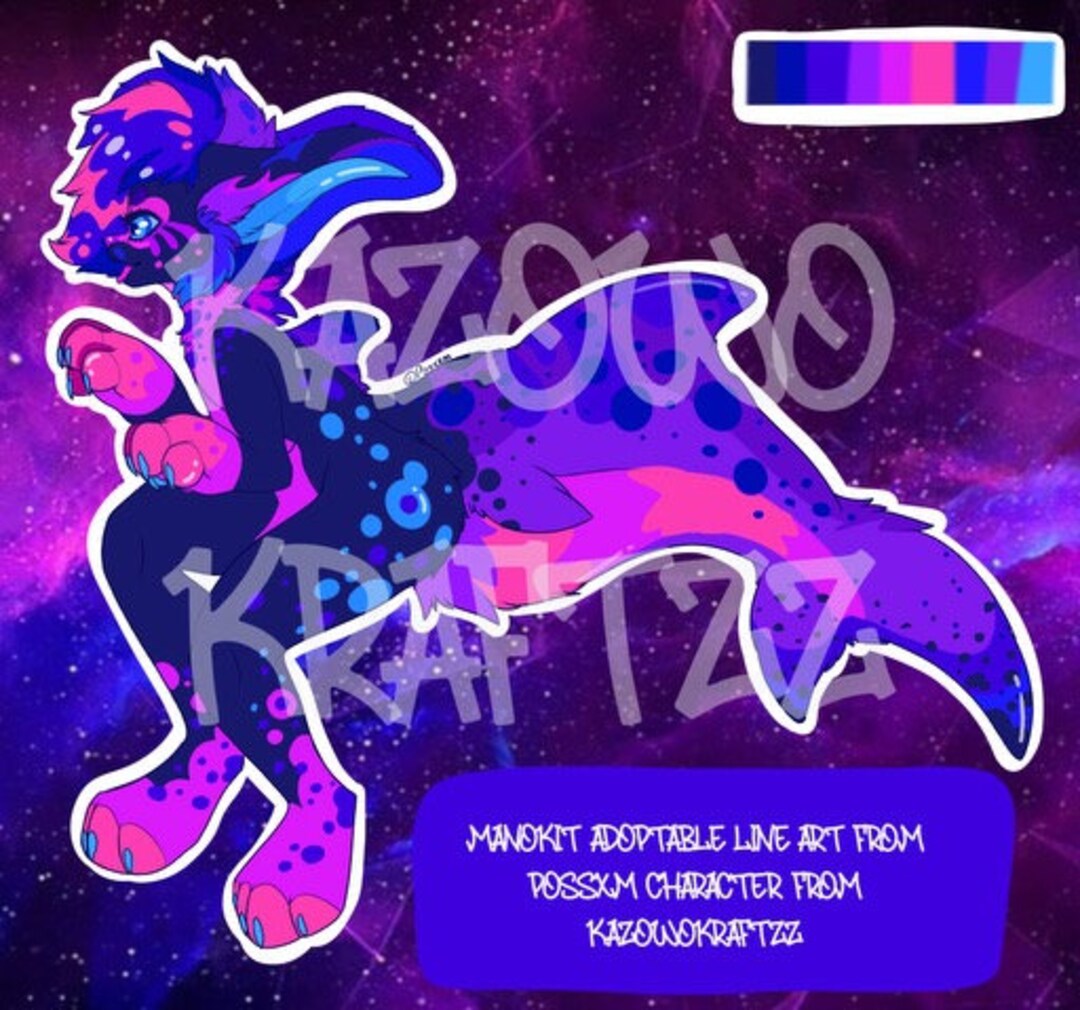 Galaxy Manokit Adoptable - Etsy