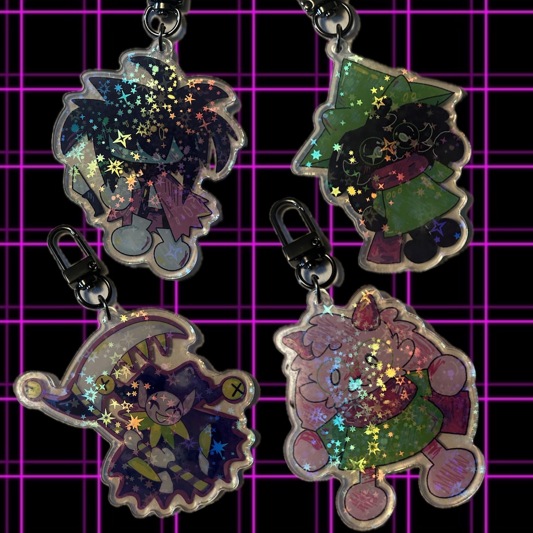 Deltarune Keychains - Etsy