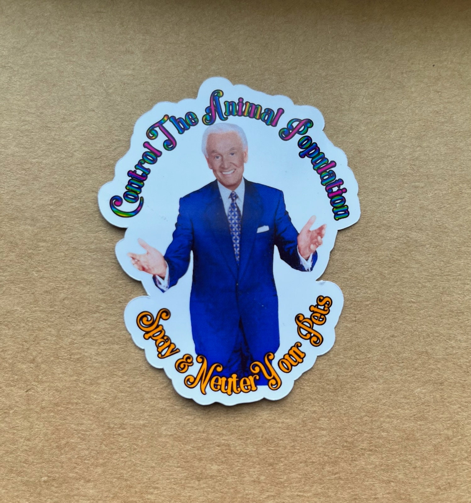 Bob Barker Price is Right Retro TV Sticker 1 Sticker - Etsy