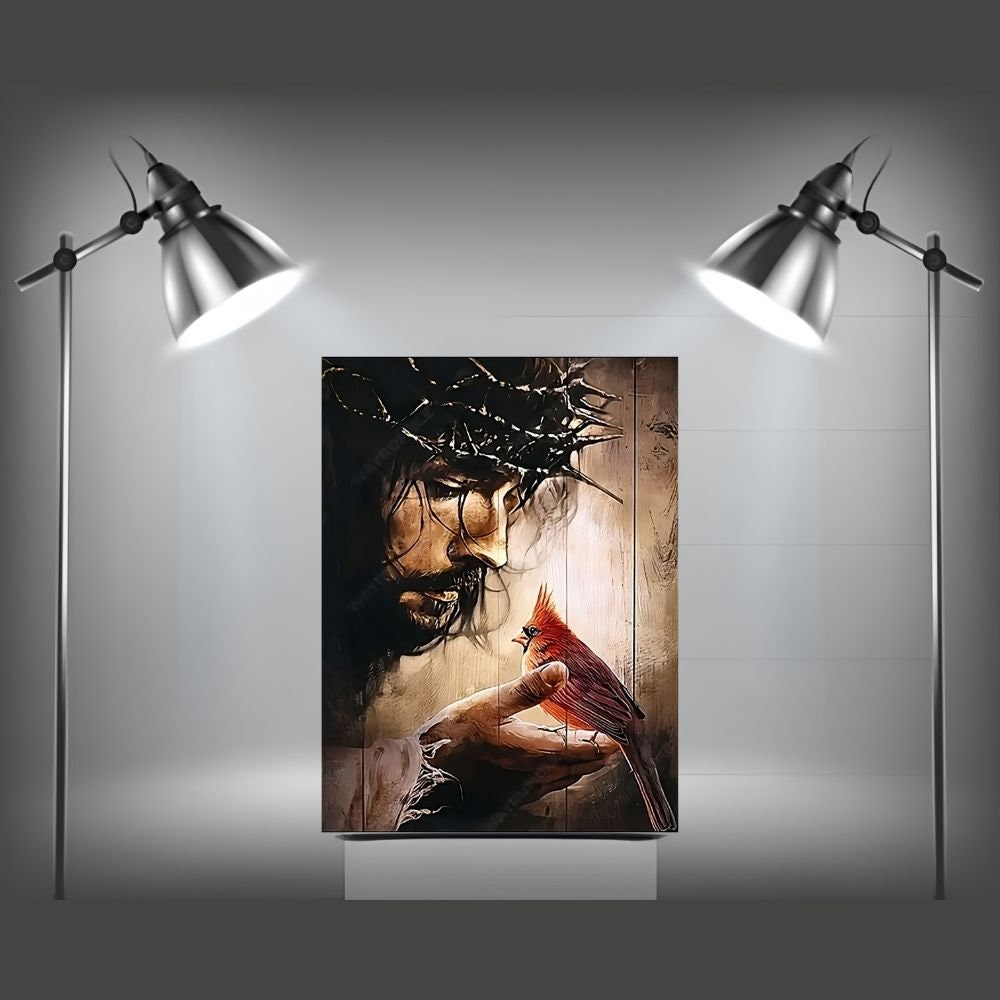 Divine Wall Art: Sacred Heart Jesus Canvas Print Ideal Wall Decor for ...