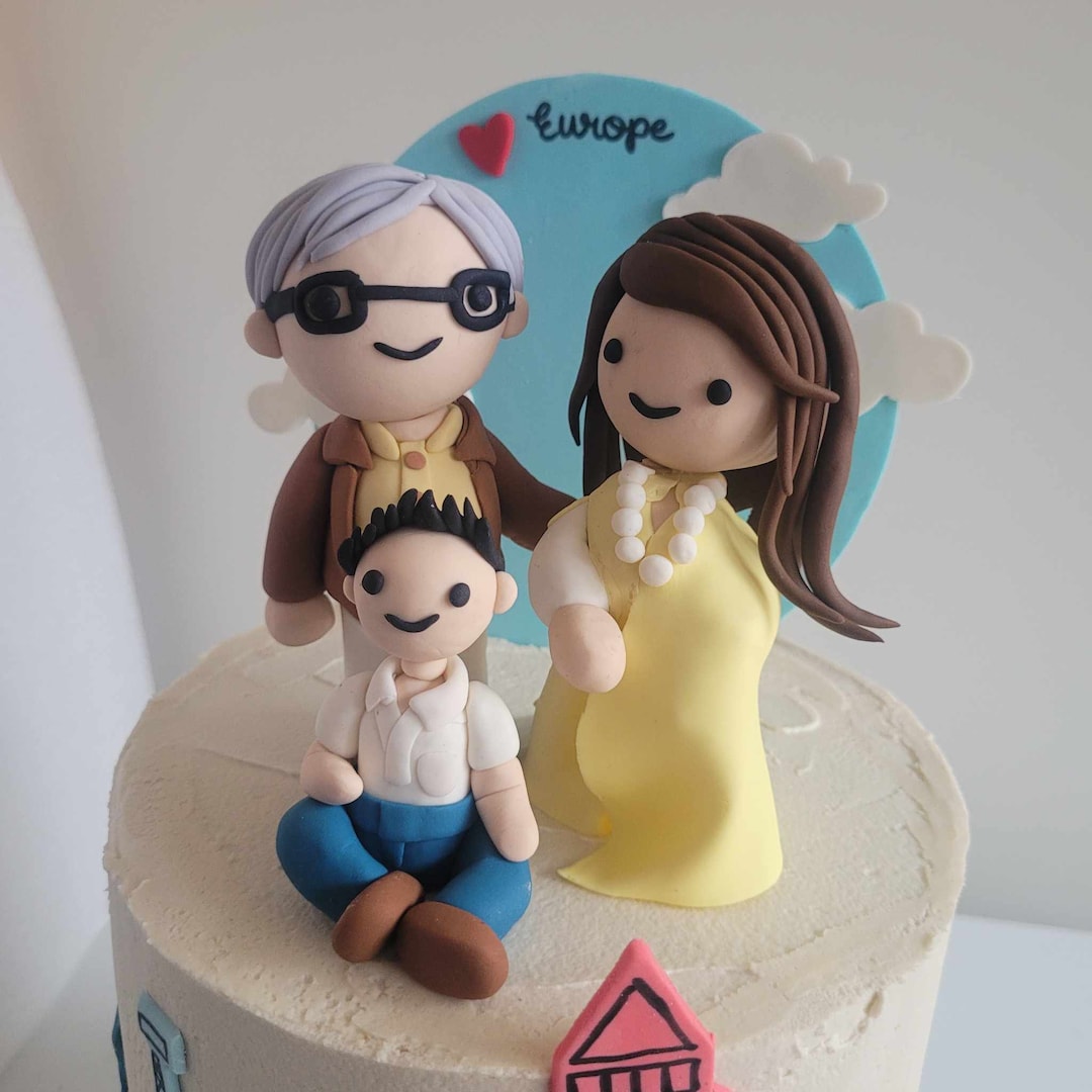 Custom People Cake Topper HEADS Only - Etsy