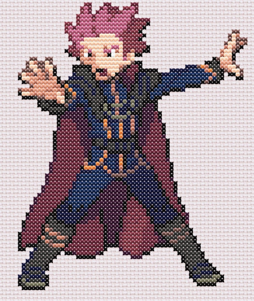 Pokémon Heart Gold & Soul Silver Lance Cross Stitch Pattern - Etsy