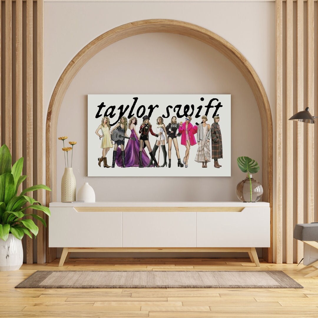 Taylor Swift the Eras Tour Canvas Taylor Swift Canvas Eras Tour Canvas ...