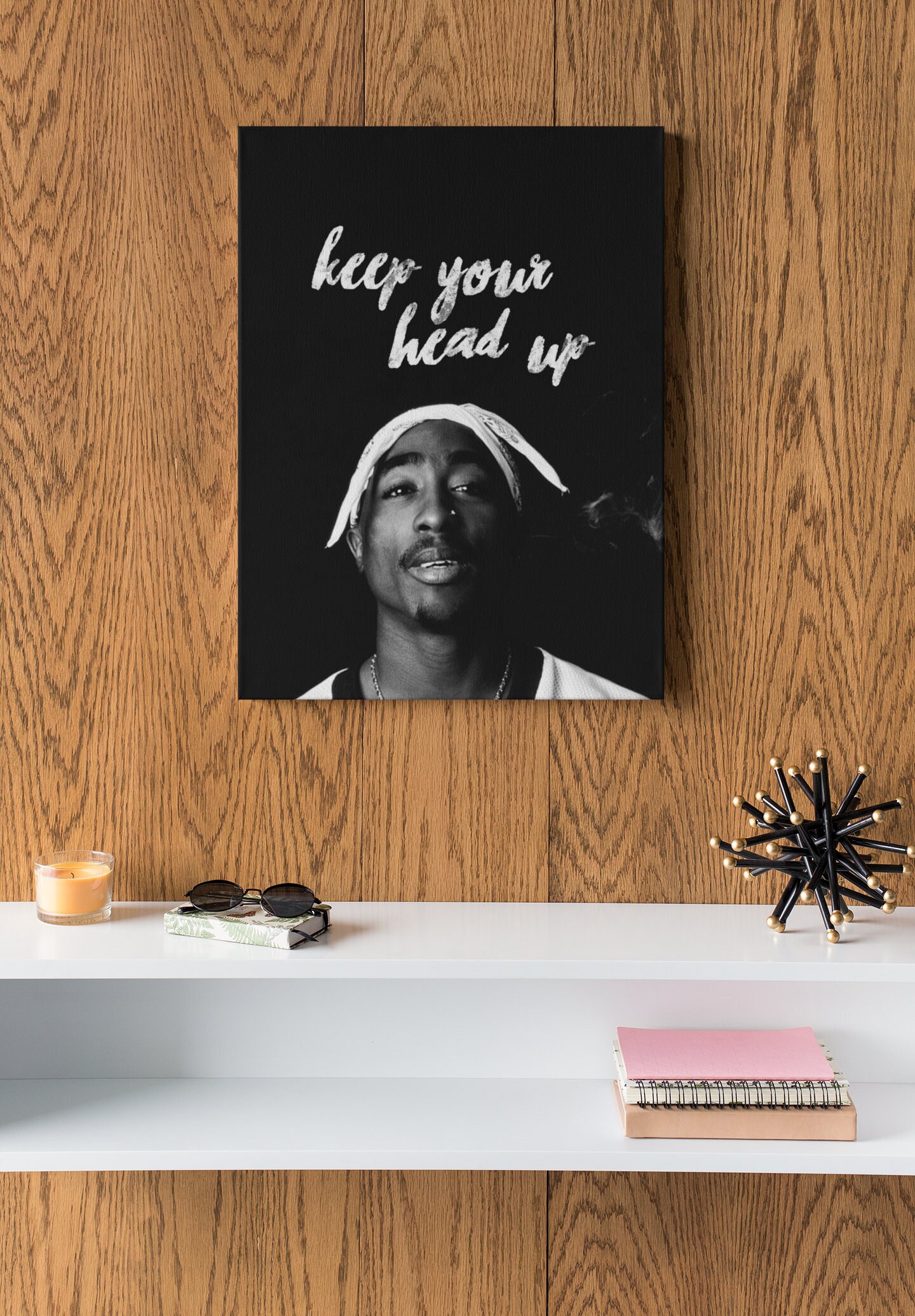 Tupac Canvas Vintage 2pac Wall Art Hip Hop Canvas Various Sizes - Etsy