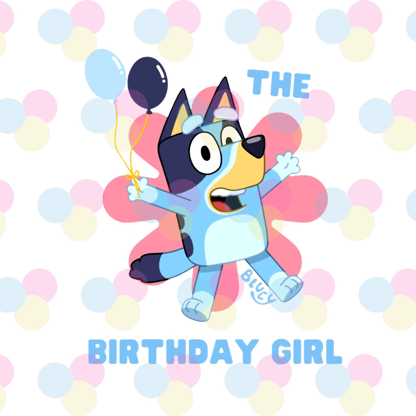 Bluey Globos png Bluey Cumpleaños Bluey png Cumpleañera png - Etsy México