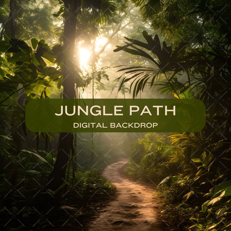 Jungle Backdrop - Etsy