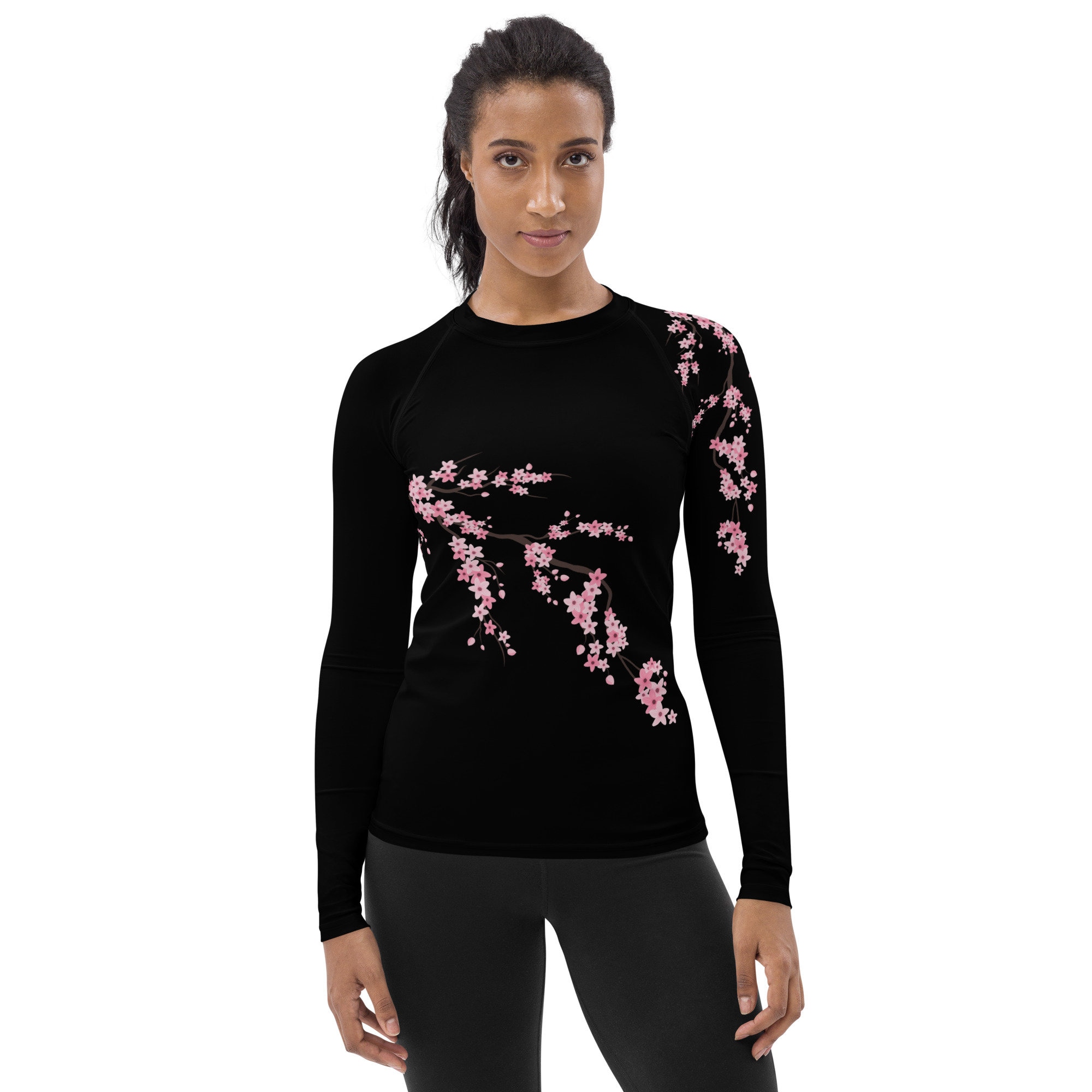 Cherry Blossom Rash Guard - Etsy